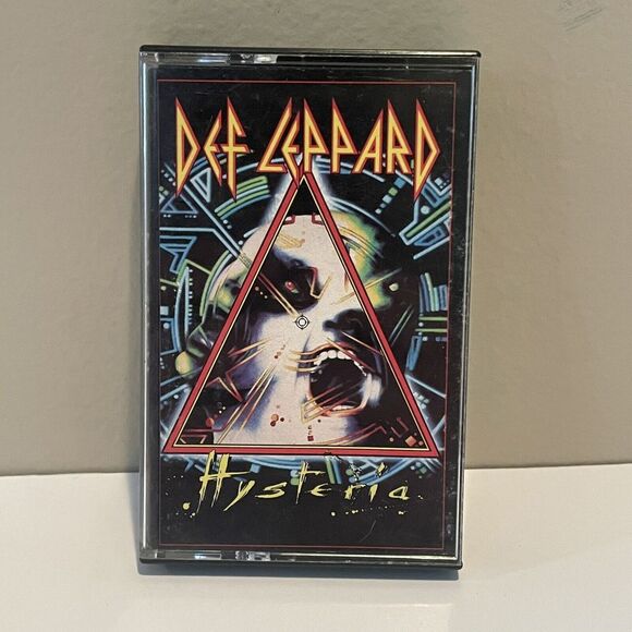 Portable Audio & Video | Def Leppard Hysteria Cassette 1987 Vintage 8s ...